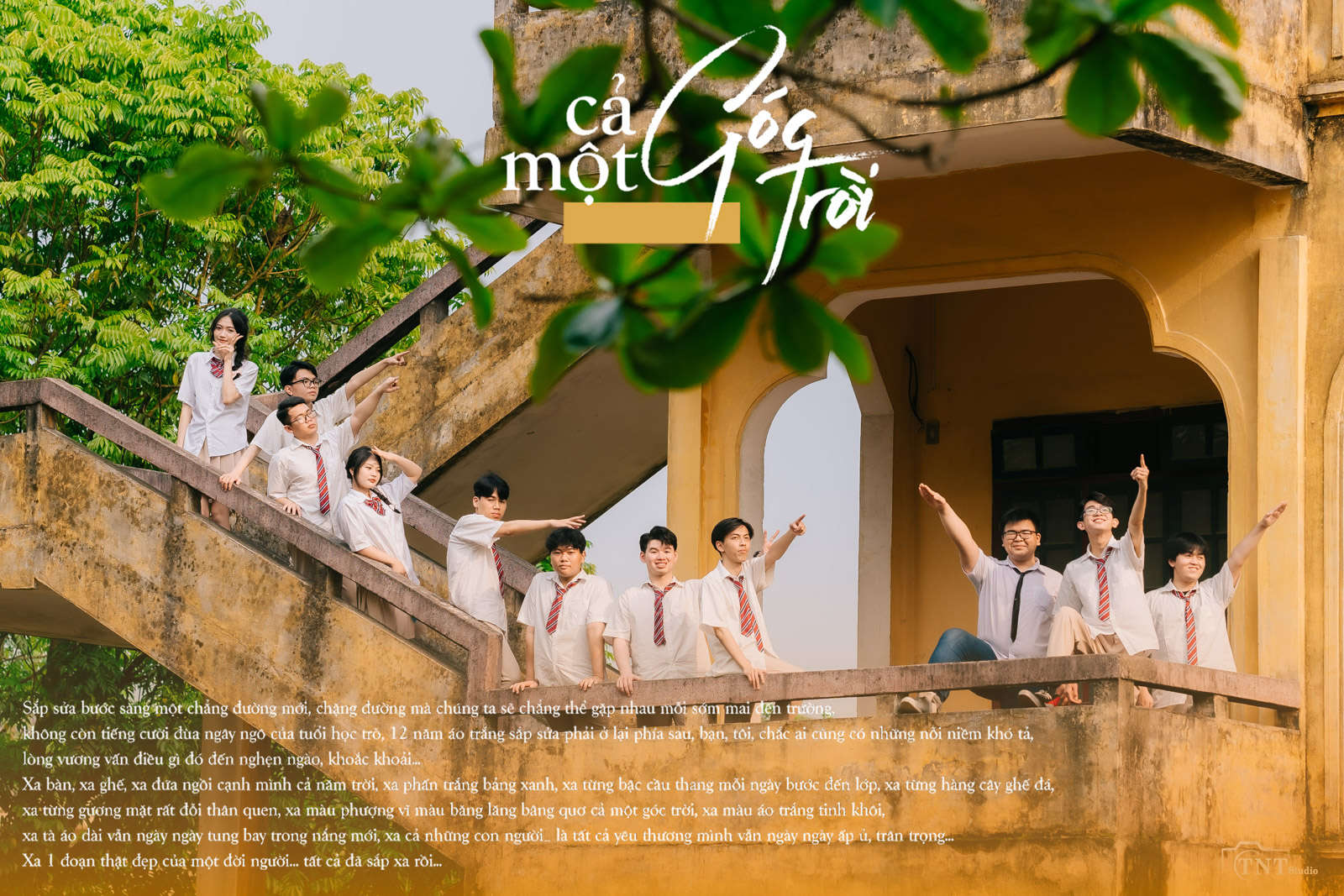 Concept Thanh Xuân | 1001 Cách chụp concept Thanh Xuân | Tập 5 - TNT MEDIA - Chụp ảnh kỷ yếu